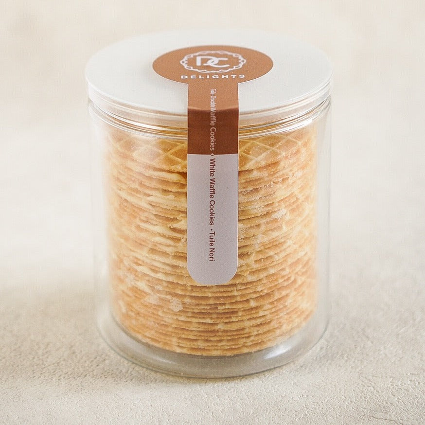 White Chocolate Crisp Thins – DC Delights